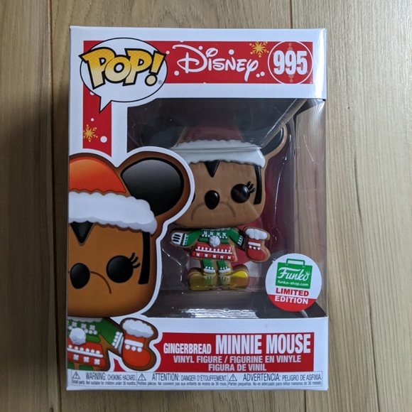 Funko | Toys | Funko Exclusive Minnie Mouse Gingerbread Funko Pop ...